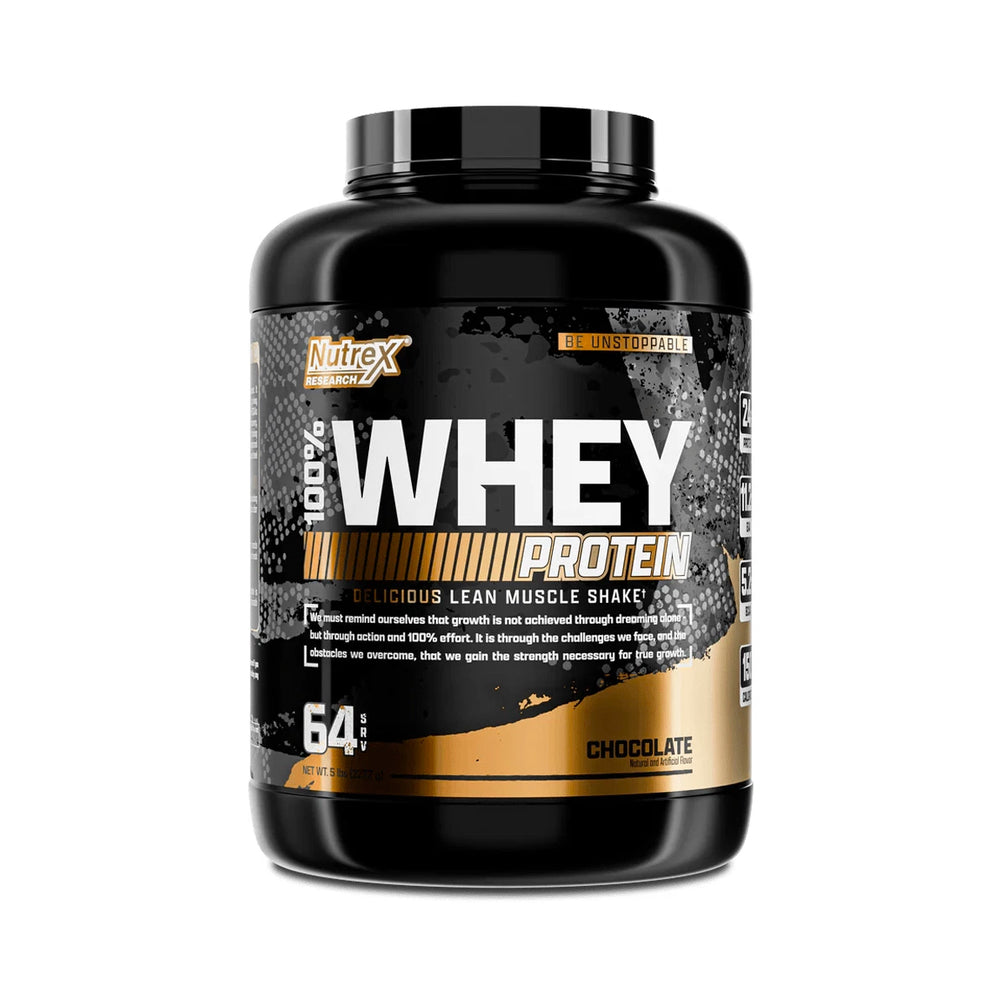 NUTREX 100% WHEY PROTEIN 5LB – muscledepotmx
